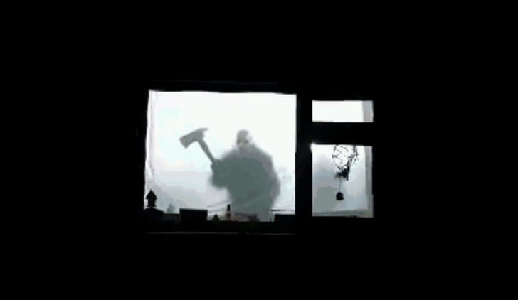 Scary Halloween Window Display | POPSUGAR Home