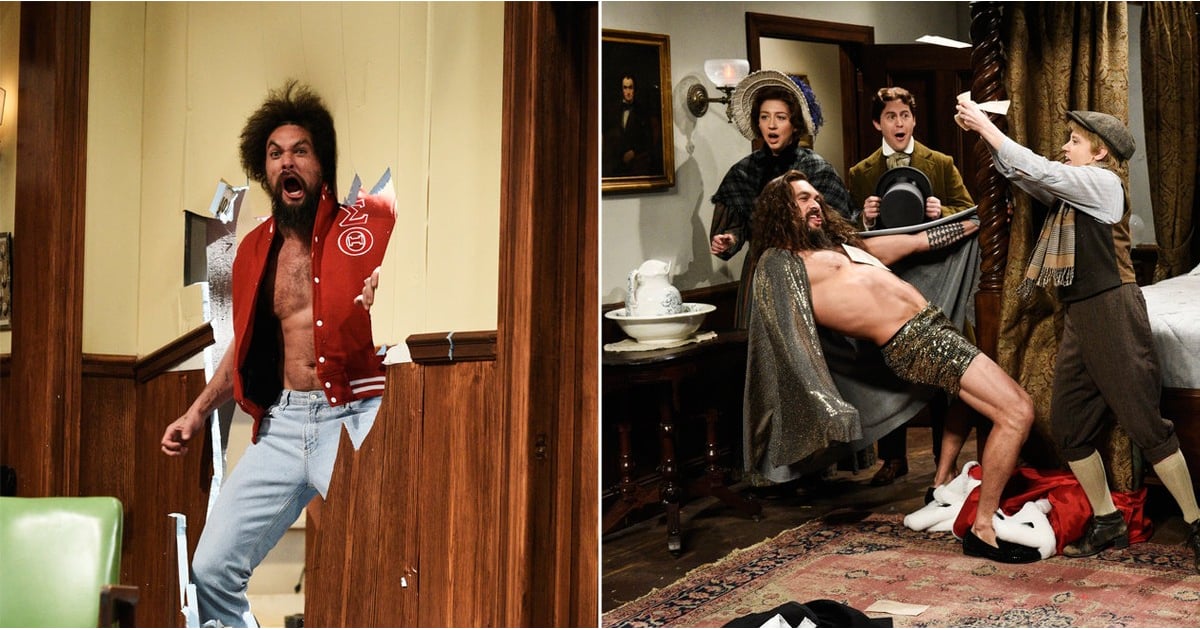 Jason Momoa Saturday Night Live Skits 2018 | POPSUGAR Entertainment