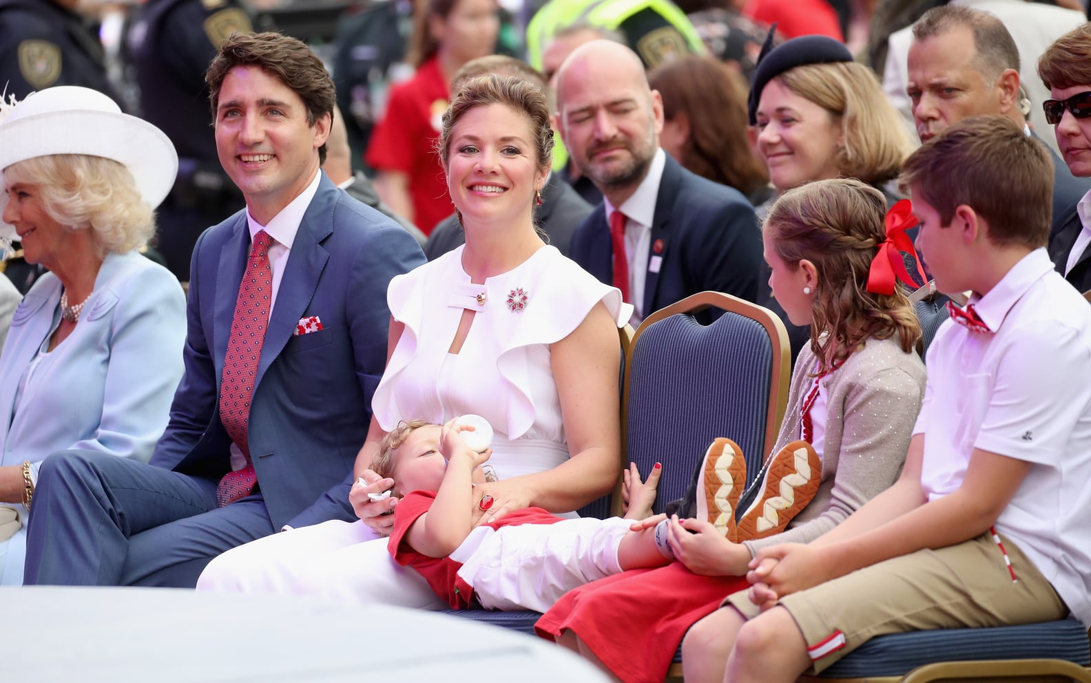 Justin Trudeau and Family at Canada Day 2017 | PS Celebrity