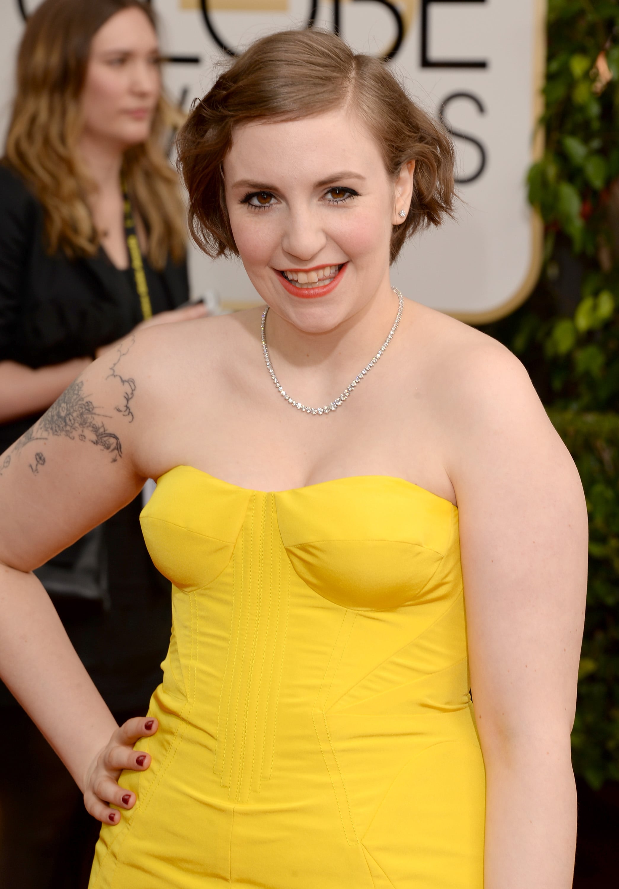 lena dunham golden globes