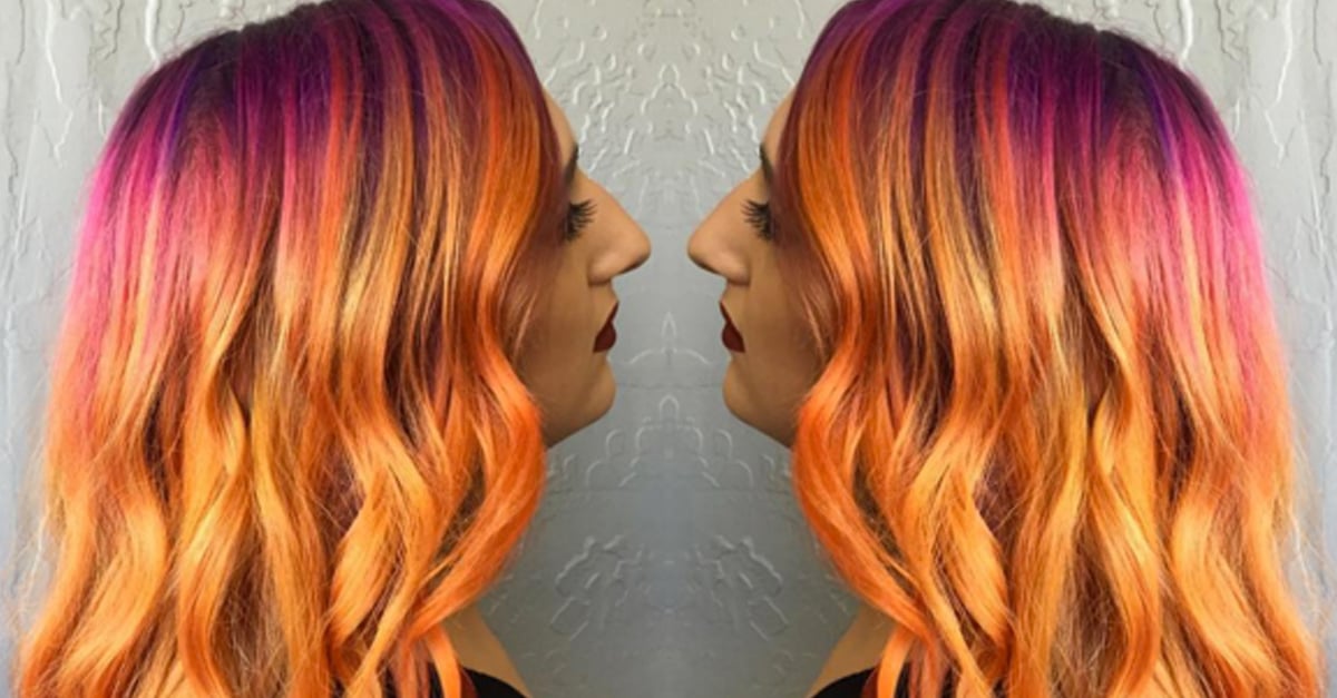 Sunset Hair Color Trend | POPSUGAR Beauty