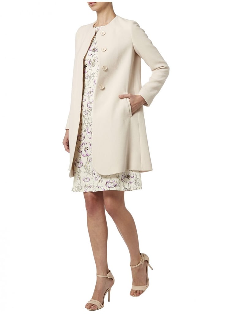 Kate Middleton's Cream Goat Coat | POPSUGAR Fashion