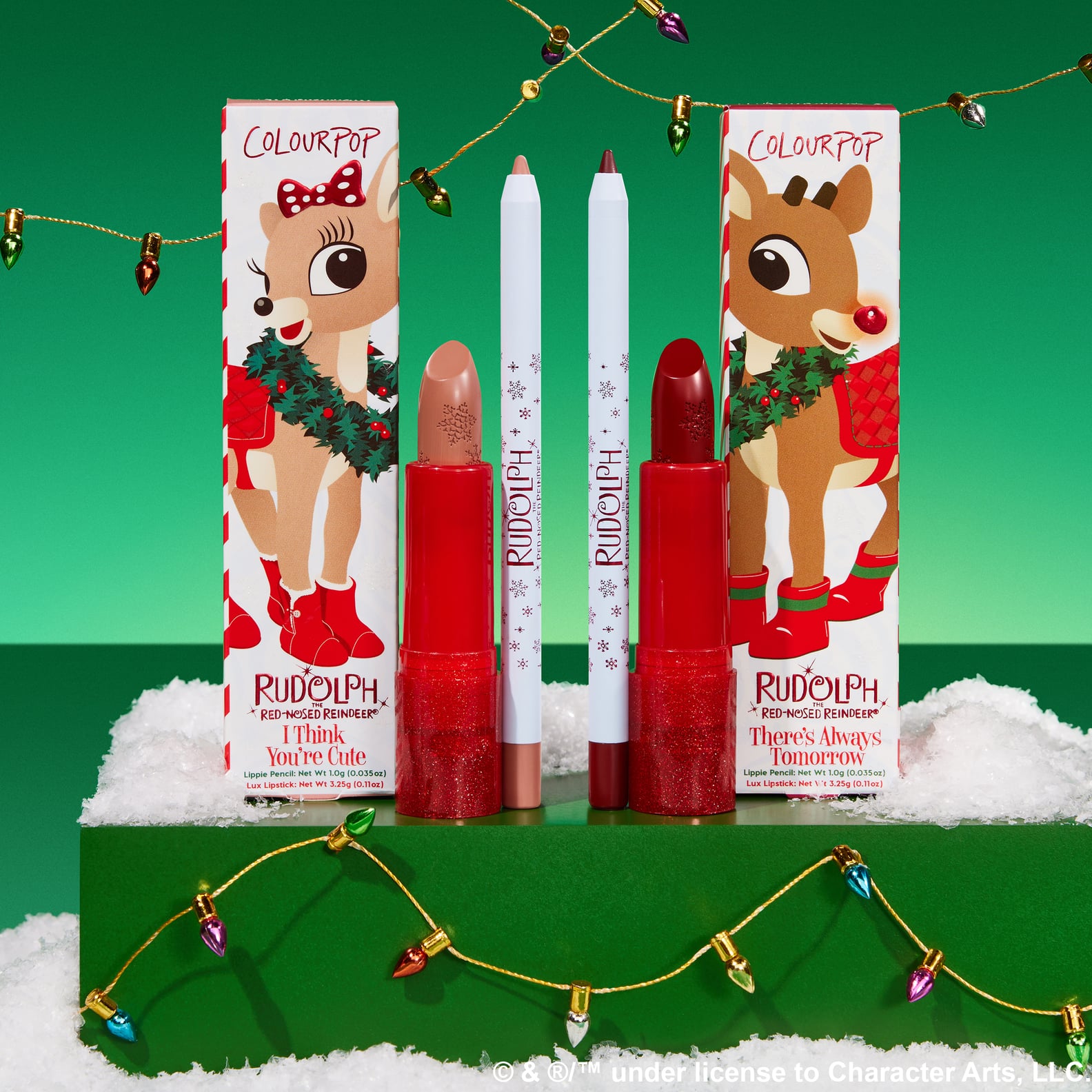 See ColourPop's Rudolph the Red-Nosed Reindeer Collection | PS Beauty
