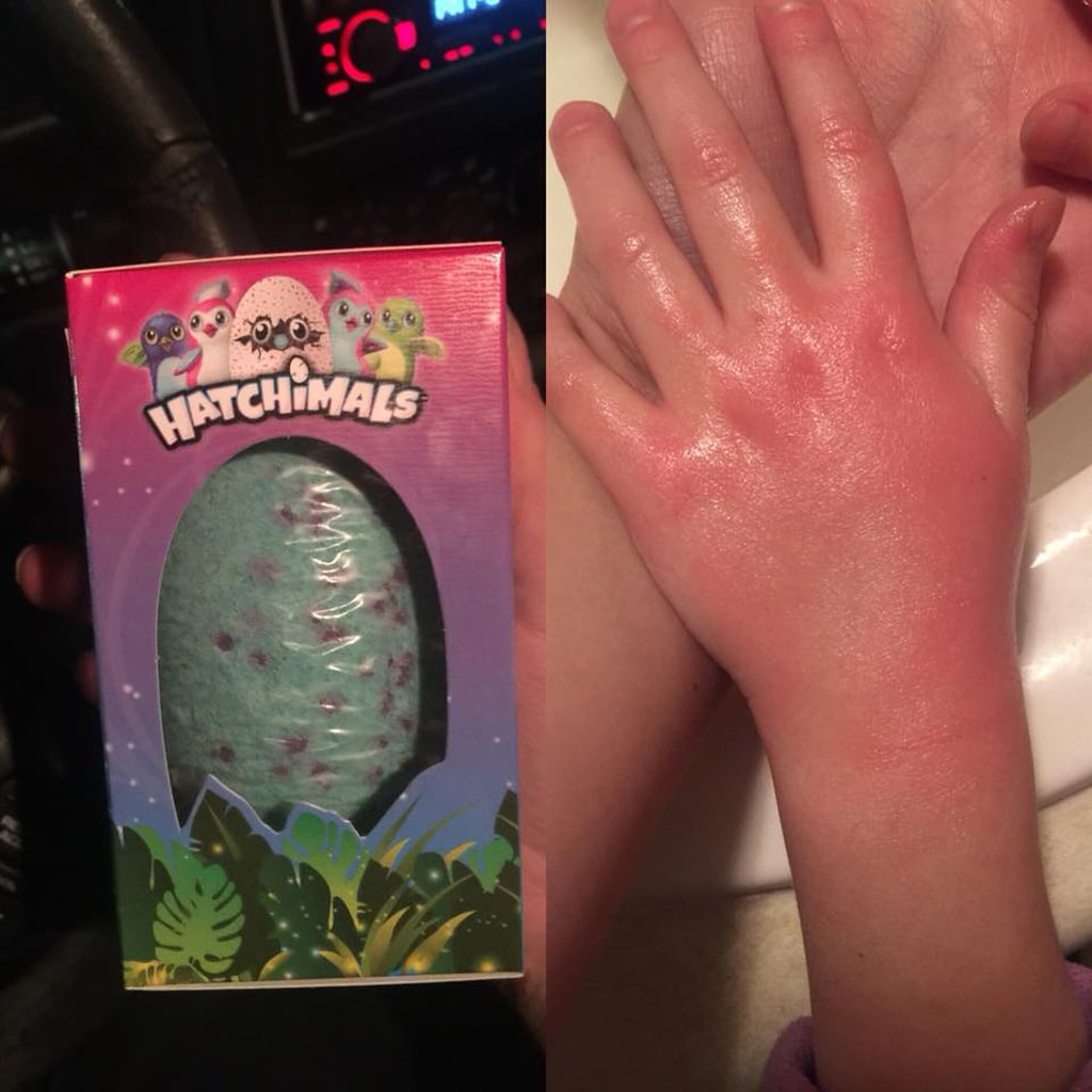 Little Girl Gets Negative Reaction From Hatchimals Bath Bomb | POPSUGAR ...