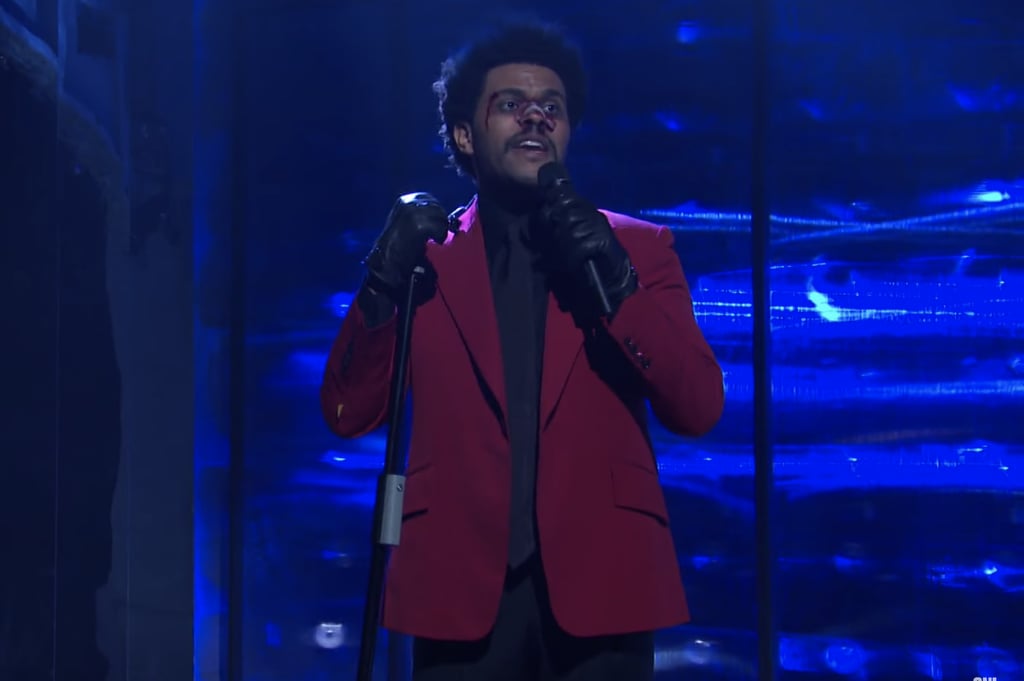 The Weeknd's "Blinding Lights" and "Scared to Live" SNL Sets | POPSUGAR ...