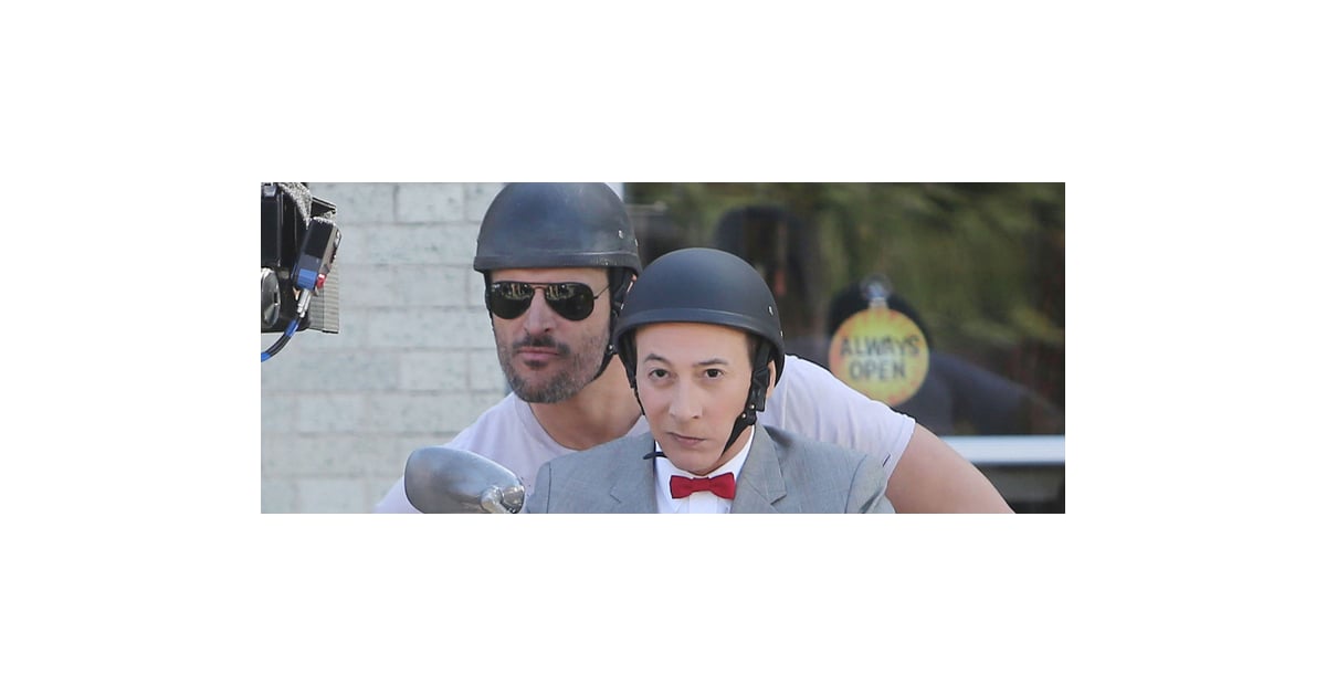 Joe Manganiello Joins Pee Wees Big Holiday Popsugar Entertainment