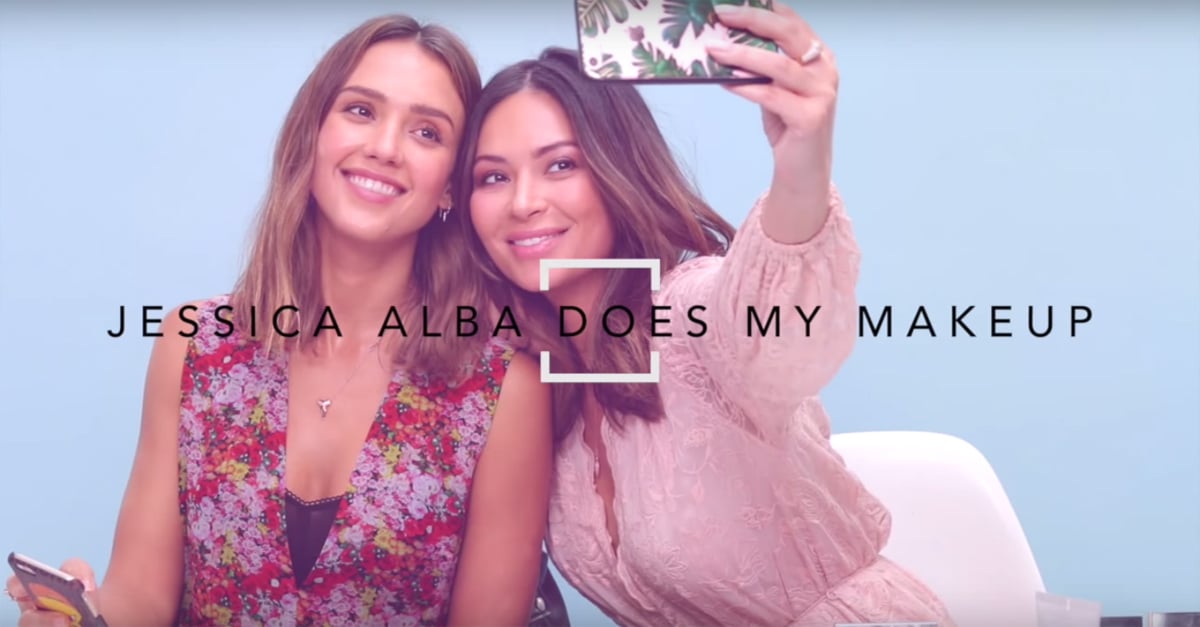 Jessica Alba's Makeup Artist Skills Video | POPSUGAR Latina