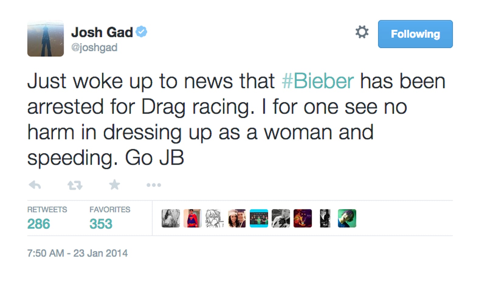 Celebrities Who Made Fun of Justin Bieber on Twitter | PS Celebrity