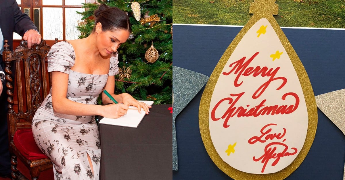 Meghan Markle's Handwriting Pictures | PS Celebrity