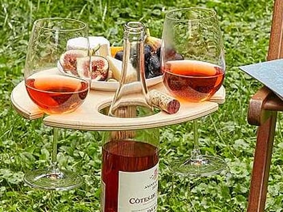 Mini Outdoor Wine and Beer Tables From Uncommon Goods | POPSUGAR Home