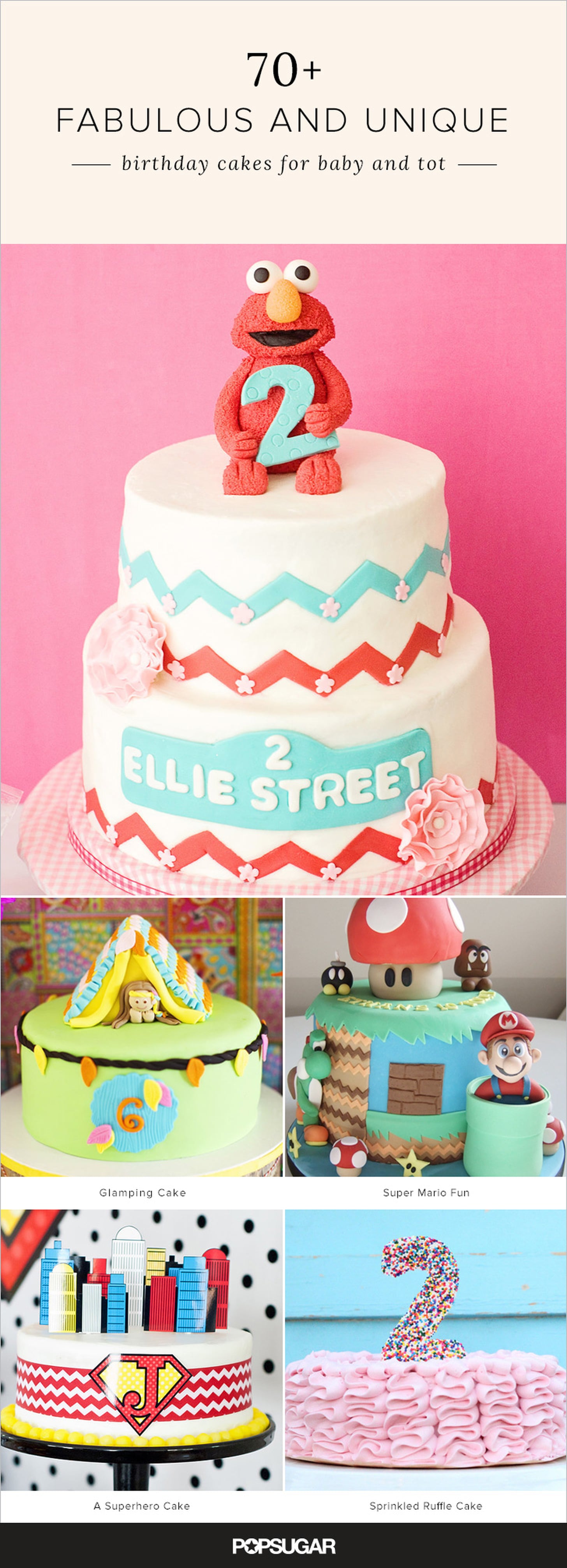 Unique Birthday Cakes For Baby and Toddler | PS Family