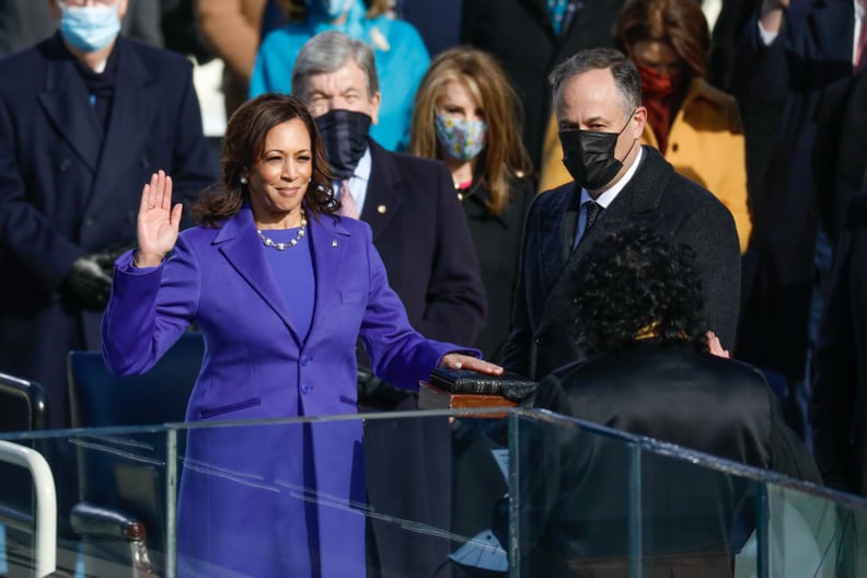 Why Women Wore Purple During the Presidential Inauguration | POPSUGAR ...