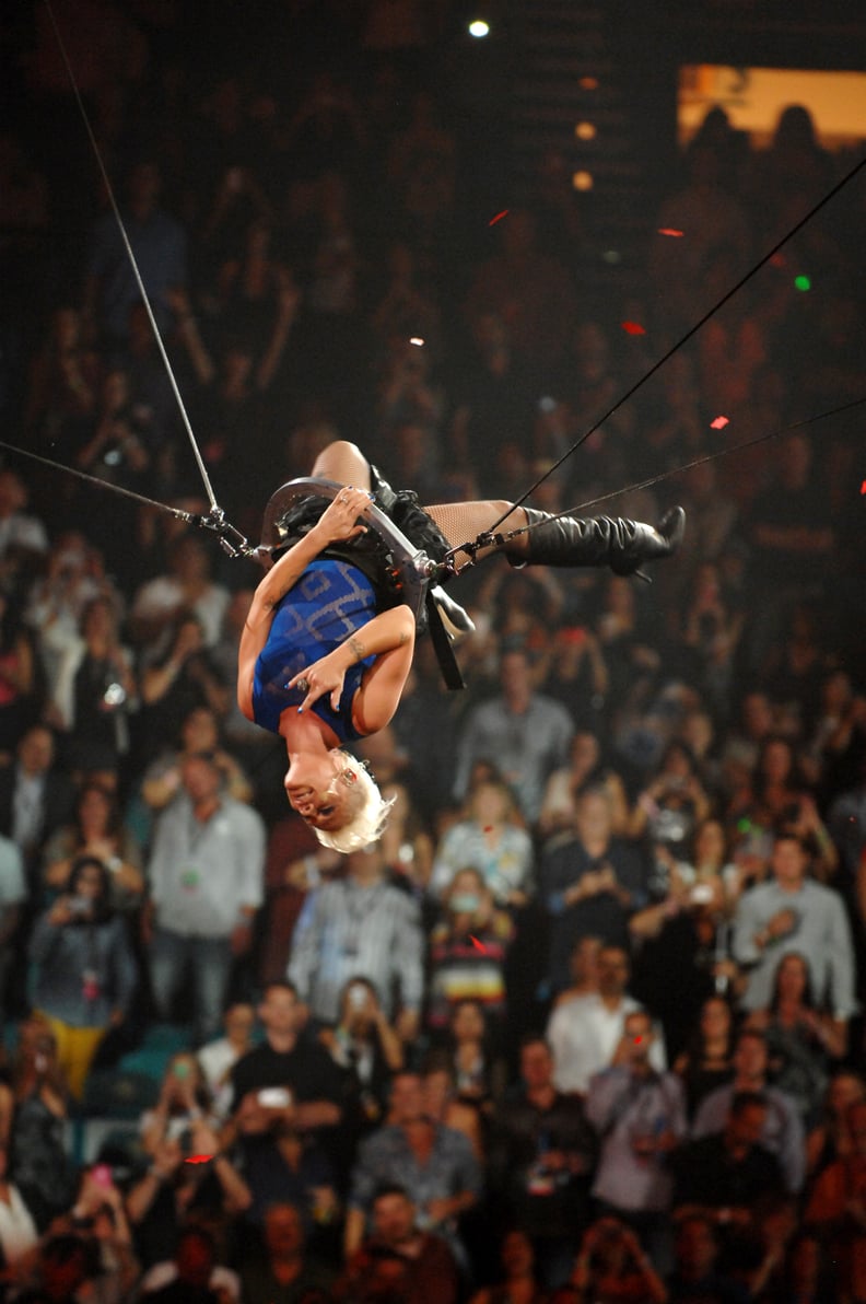 Pink Flying During Performances Pictures | PS Celebrity