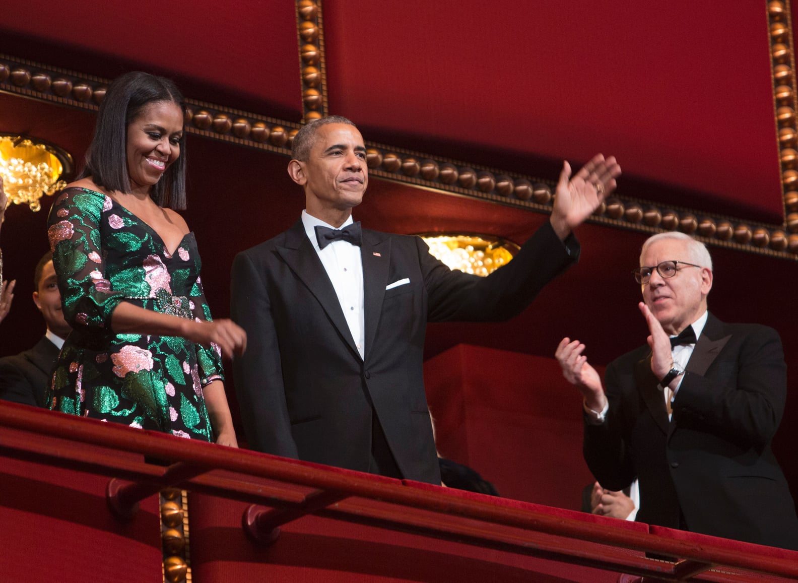 Barack and Michelle Obama at Kennedy Center Honors Dec. 2016 | PS Celebrity