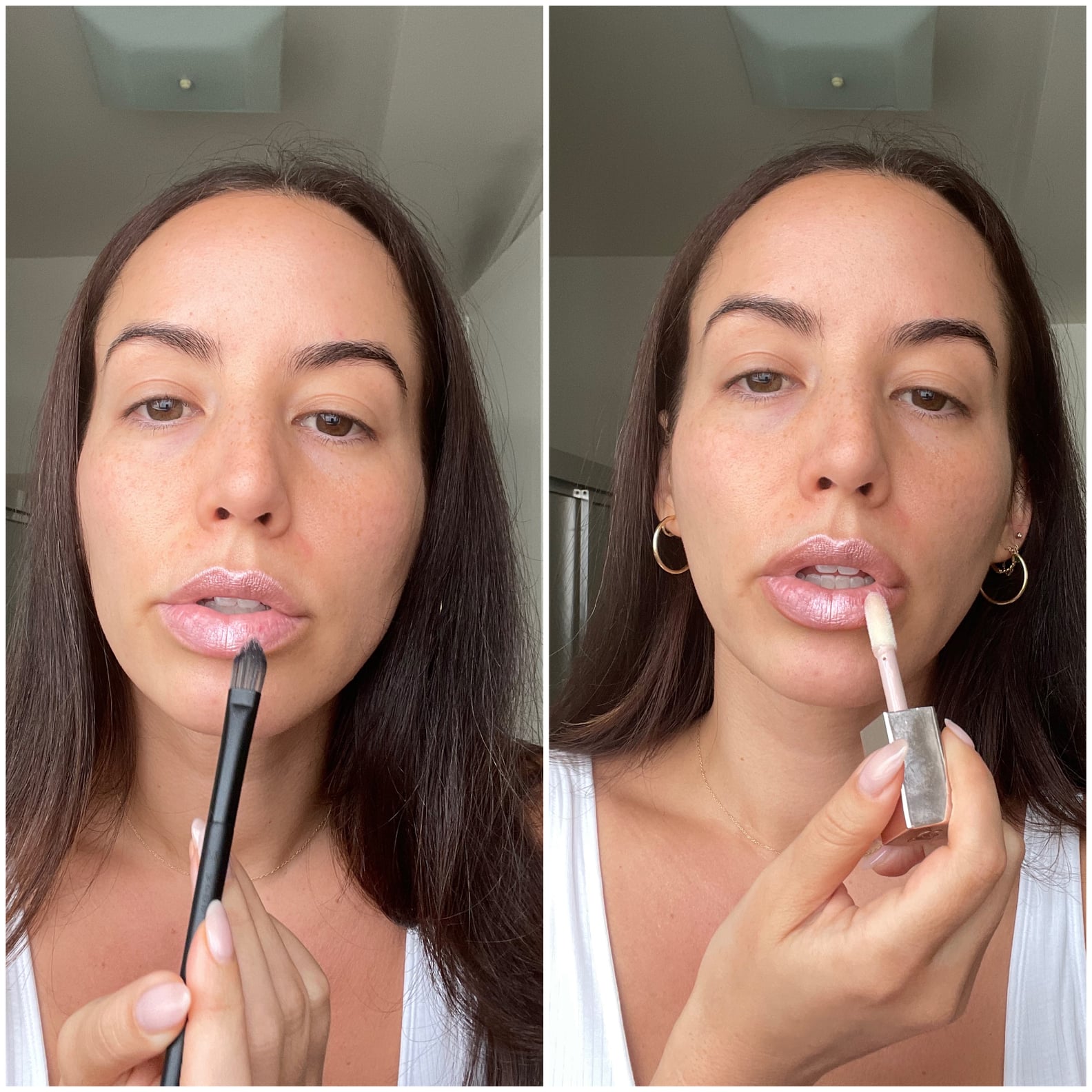 I Tried TikTok's Diamond Lips Makeup Hack: See Photos | PS Beauty