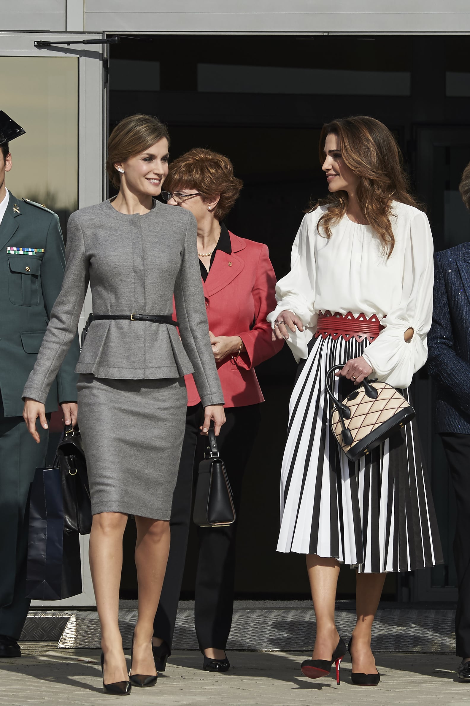 Queen Letizia and Queen Rania Wear Chic Fall Outfits | PS Latina