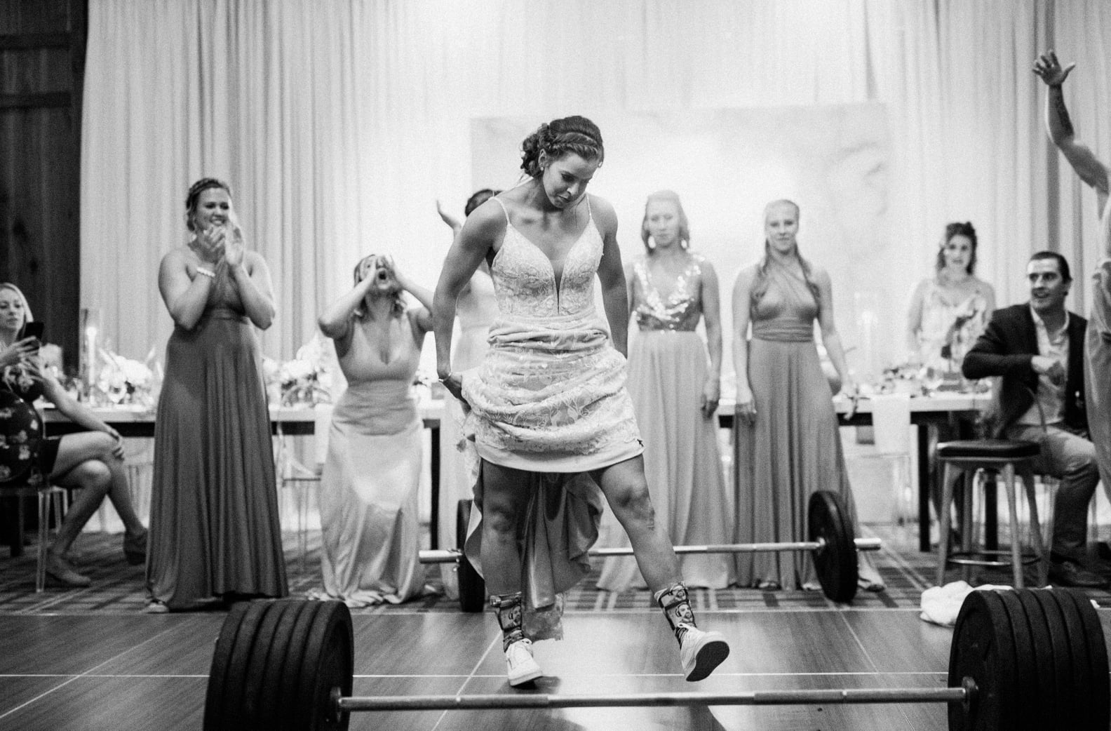 This CrossFit Couple Had a Deadlift Contest at Their Wedding | PS Fitness