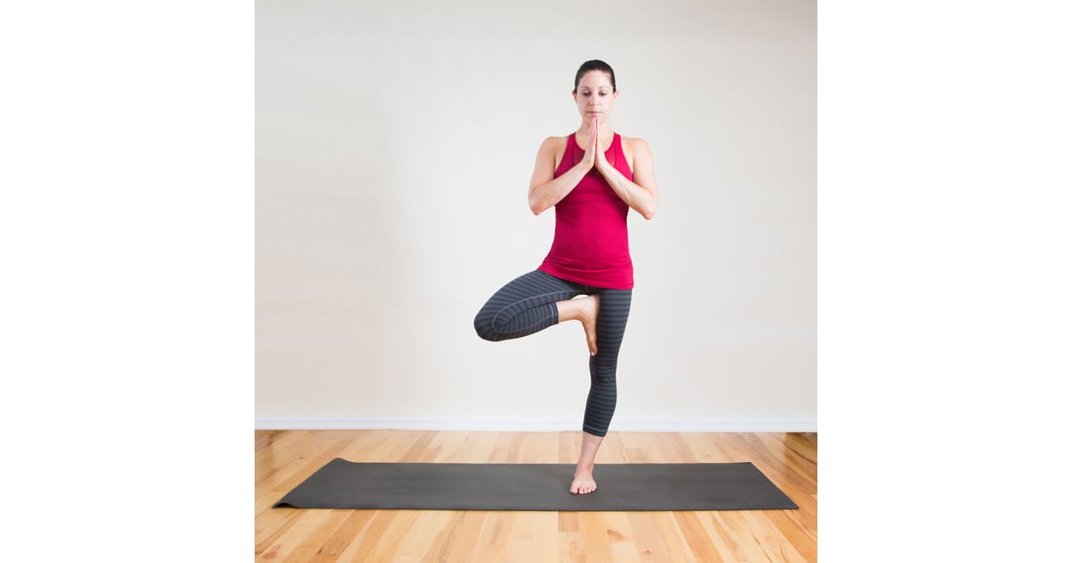 Tree Pose | Most Common Yoga Poses Pictures | POPSUGAR Fitness Photo 21