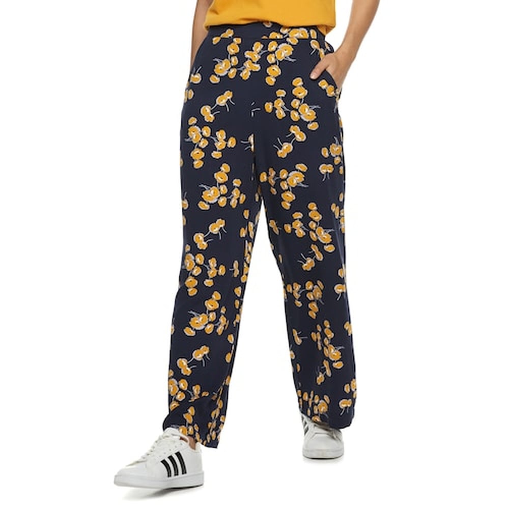 Summer Work Outfits Printed Pants | PS Fashion