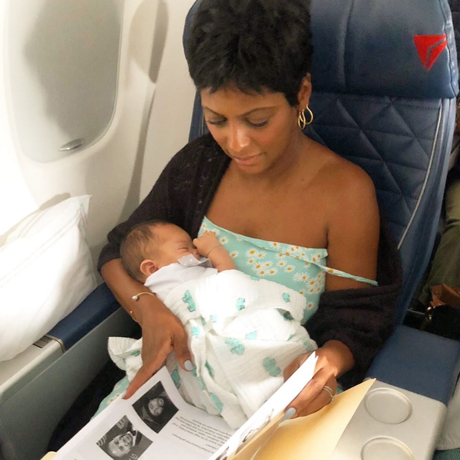 Pictures of Tamron Hall's Baby Son, Moses | PS Family