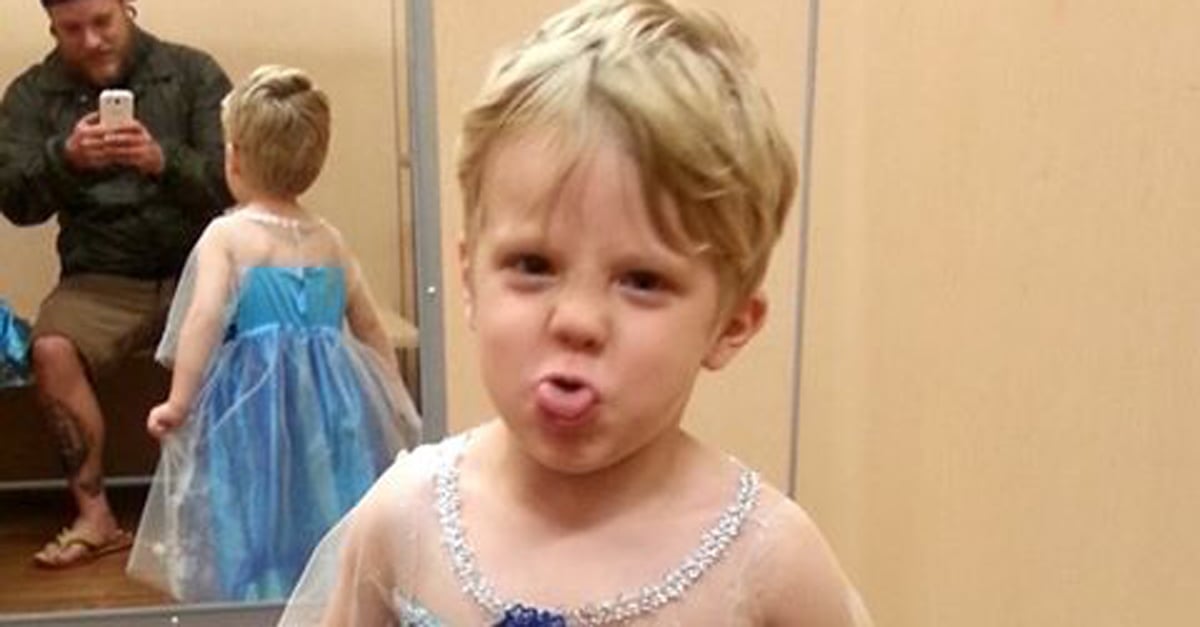 Dad Lets His Son Dress Up as a Princess | PS Family