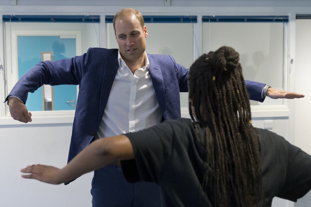 Prince William Dancing Pictures September 2016 | POPSUGAR Celebrity