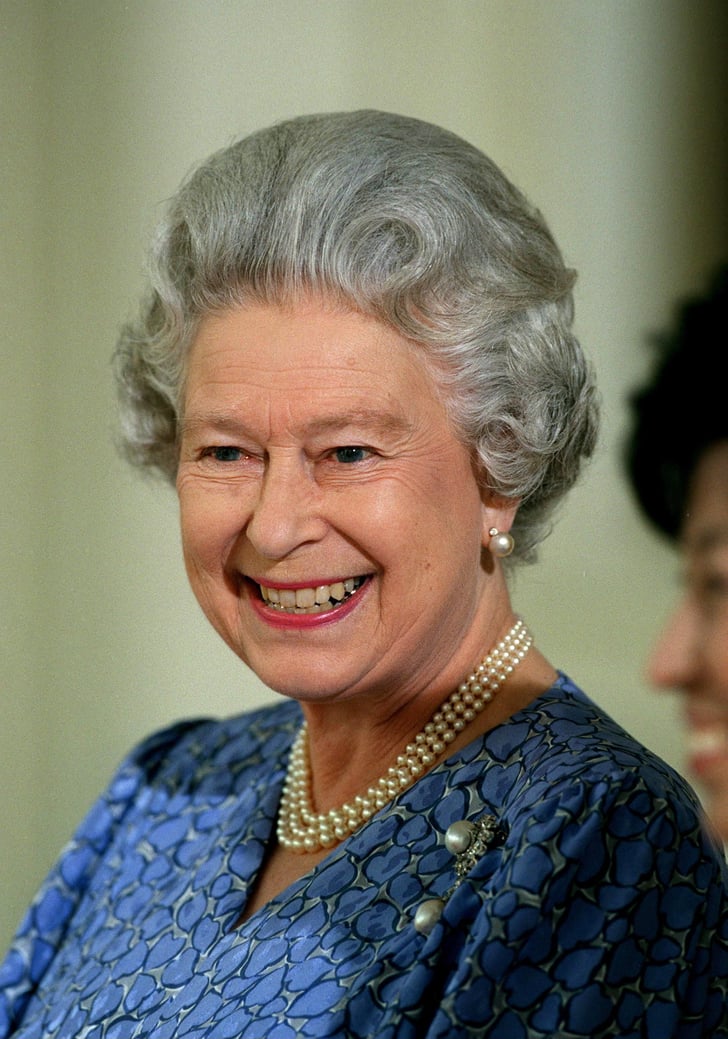 Queen Elizabeth Iis Gray Hair In 1998 Queen Elizabeth Iis Most