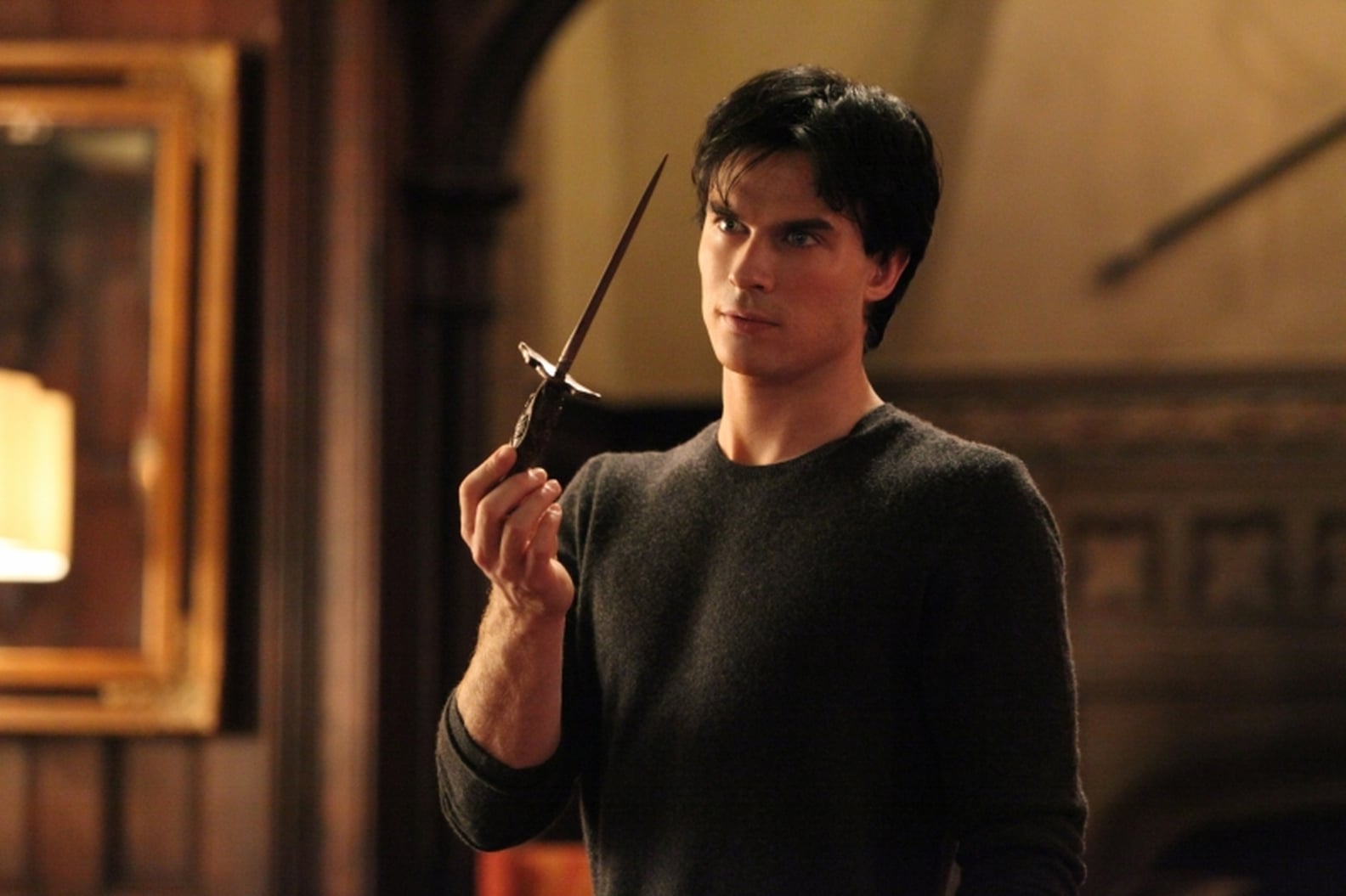 The Vampire Diaries Pictures of Ian Somerhalder as Damon | POPSUGAR ...