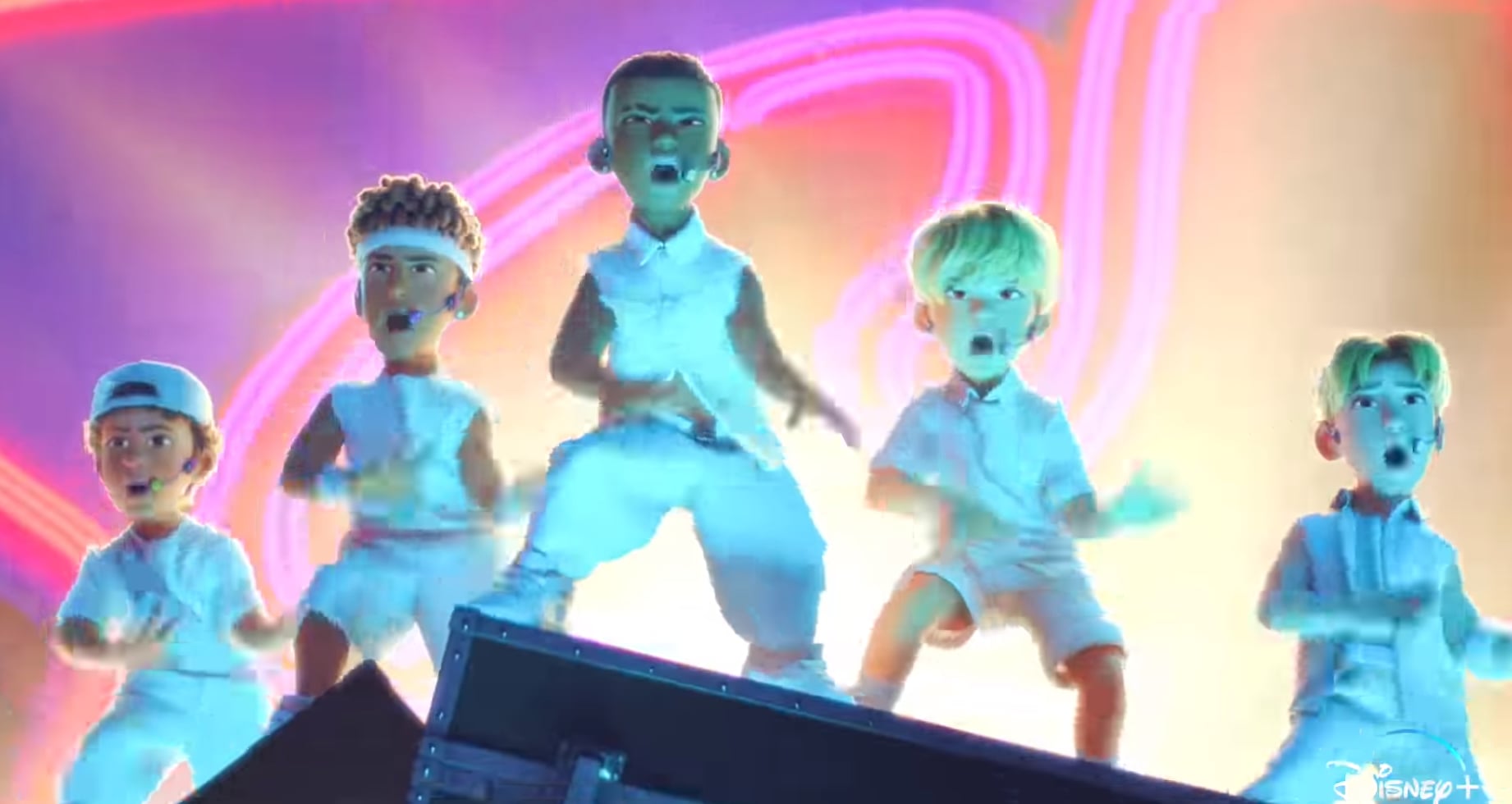 4*Town: la primera boy band de Pixar que brilla en Red, la nueva ...
