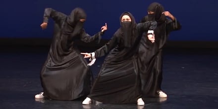 Muslim Dance Group Wears Hijabs (Video) | POPSUGAR News