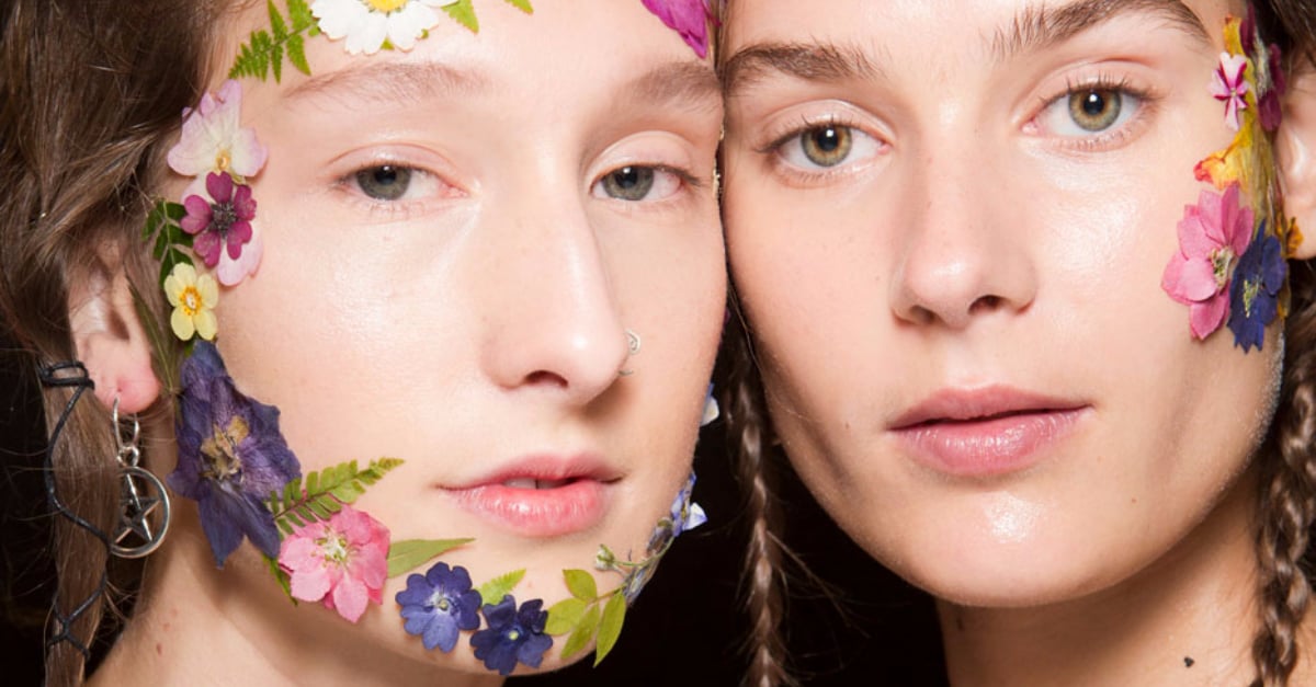 Hair and Makeup at Preen Spring 2017 | POPSUGAR Beauty