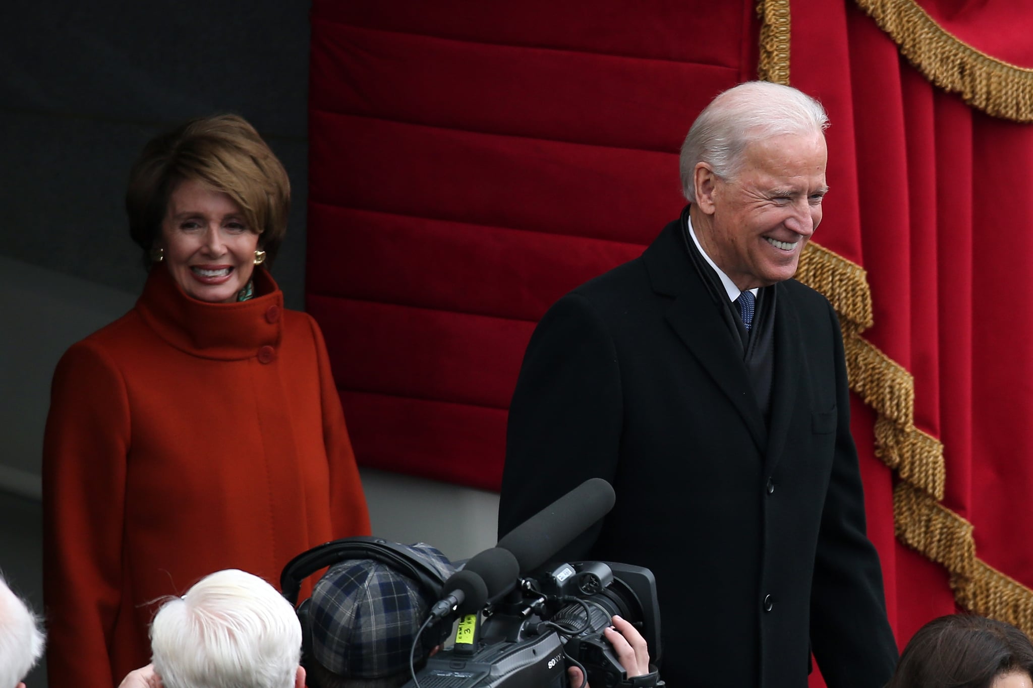 Joe Biden and Nancy Pelosi arrived at the inauguration. | President ...
