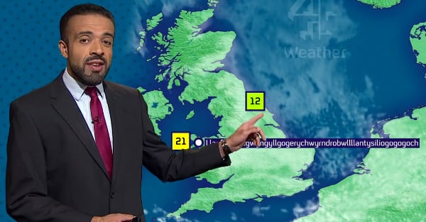 British Weatherman Pronounces Long Welsh Village Name Video | POPSUGAR ...