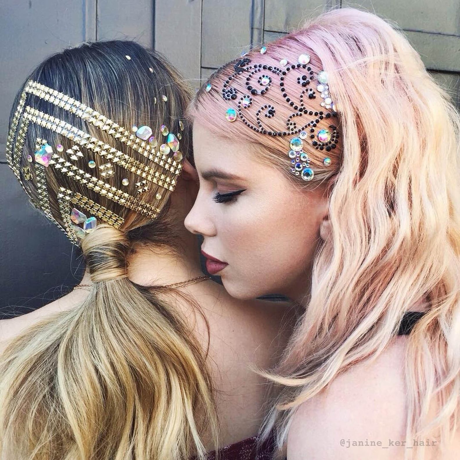 Jeweled Hair Inspiration | PS Beauty