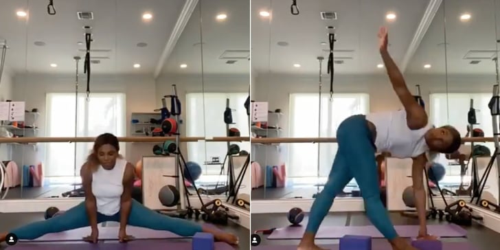 Serena Williams's Morning Yoga Routine on Instagram | POPSUGAR Fitness UK
