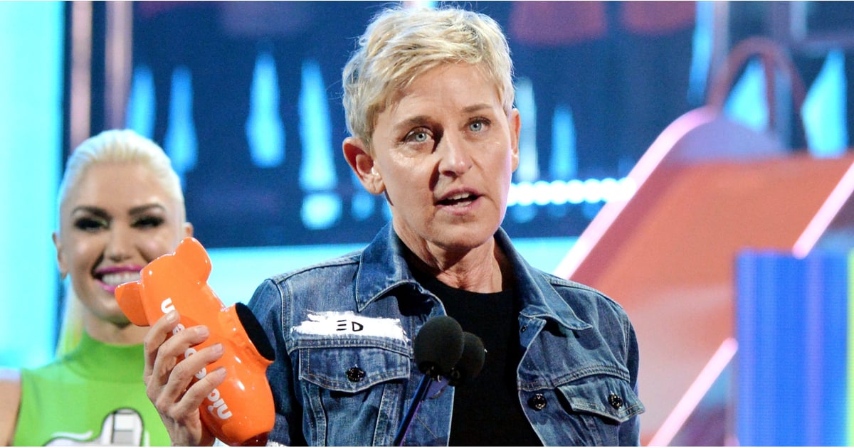 Ellen DeGeneres's Speech at the 2017 Kids' Choice Awards | POPSUGAR ...