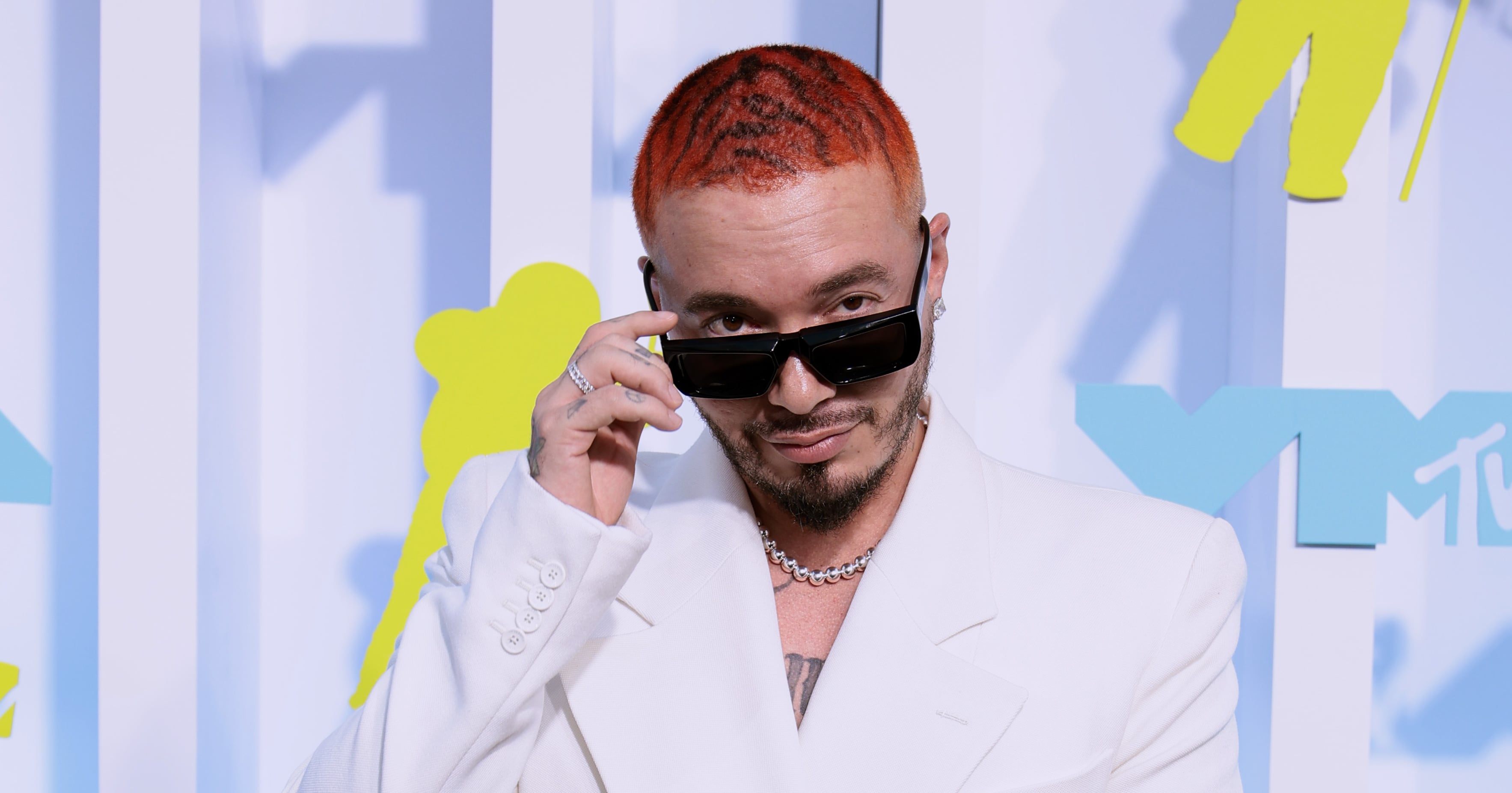 J Balvin's Tiger-Print Hair Colour at the MTV VMAs 2022 | PS UK Beauty