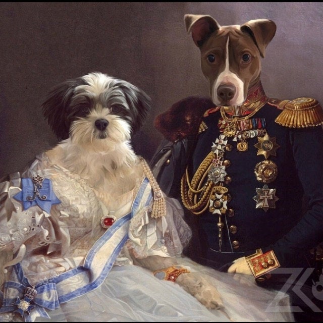 Royal Pet Portraits | PS Pets