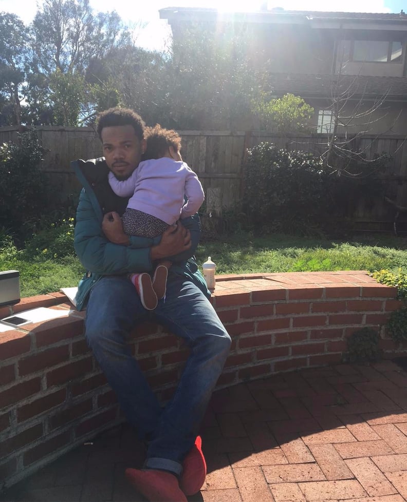 Chance the Rapper With Daughter Kensli Bennett Pictures | PS Celebrity