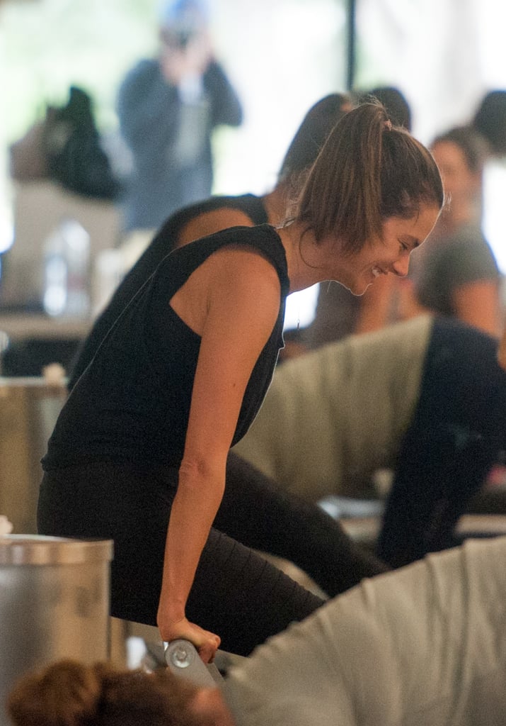 Alessandra Ambrosio Doing Pilates | POPSUGAR Latina