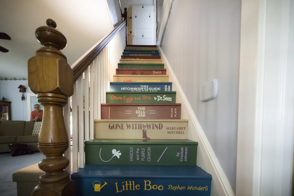 DIY Book Staircase | POPSUGAR Home
