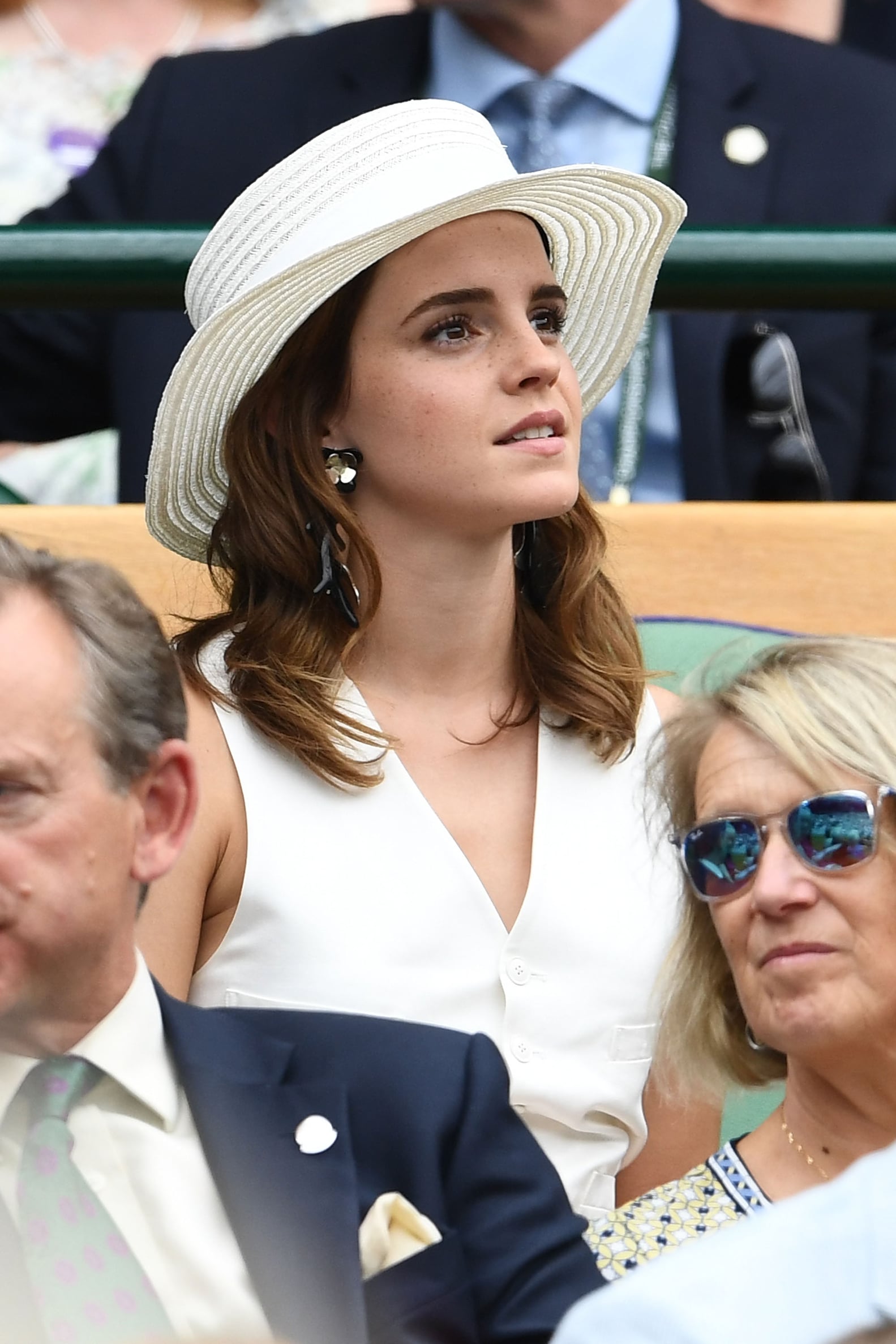 Emma Watson Ralph Lauren Wimbledon Outfit 2018 | PS Fashion