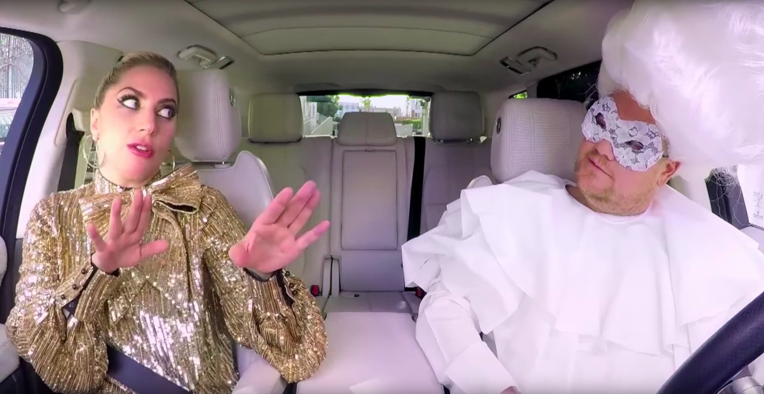 Lady Gaga's Carpool Karaoke With James Corden | POPSUGAR Celebrity