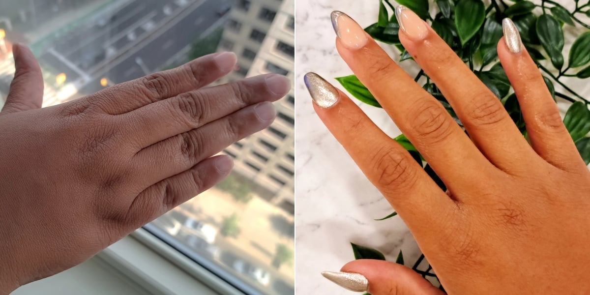 I Got Chrome Nails: See the Photos | POPSUGAR Beauty