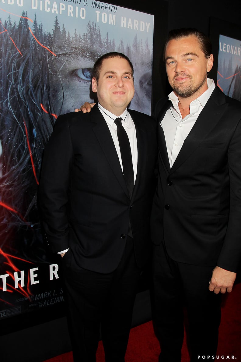 Jonah Hill Und Leonardo Dicaprio Cheeky Leonardo DiCaprio Spots His