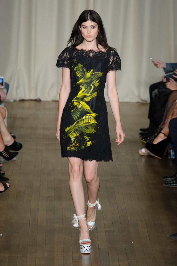 Marchesa Spring 2015 Show | London Fashion Week | POPSUGAR Fashion