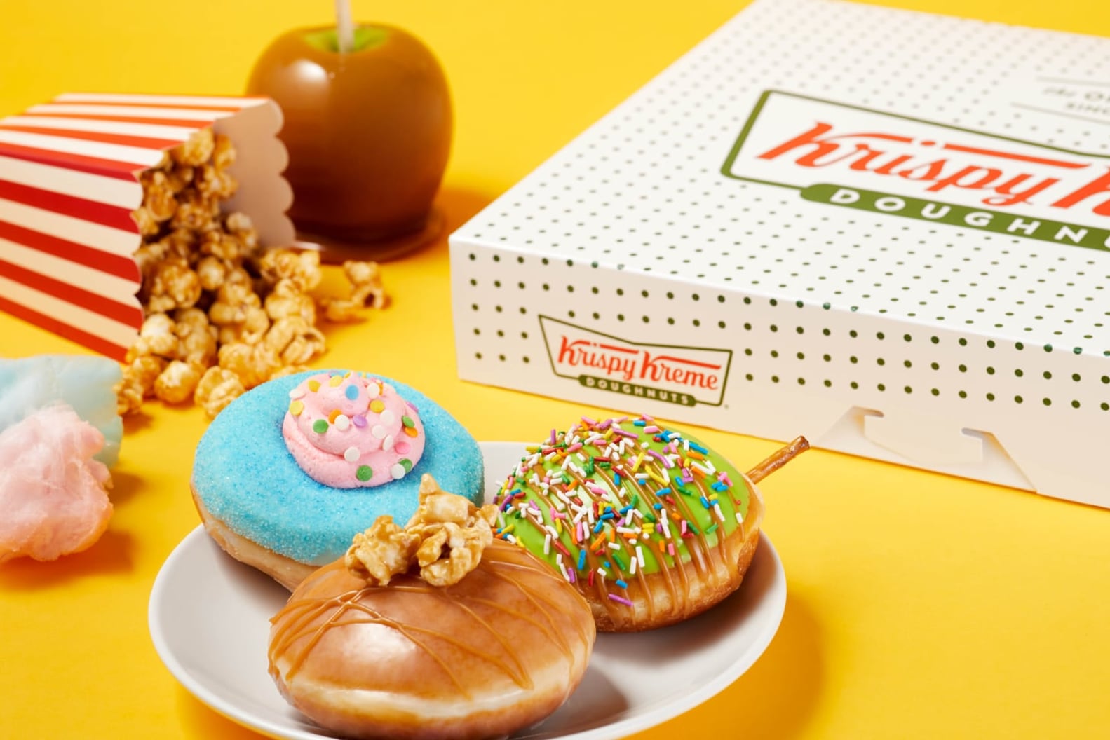 Check Out Krispy Kreme's New Carnival Doughnuts For Summer | PS Food