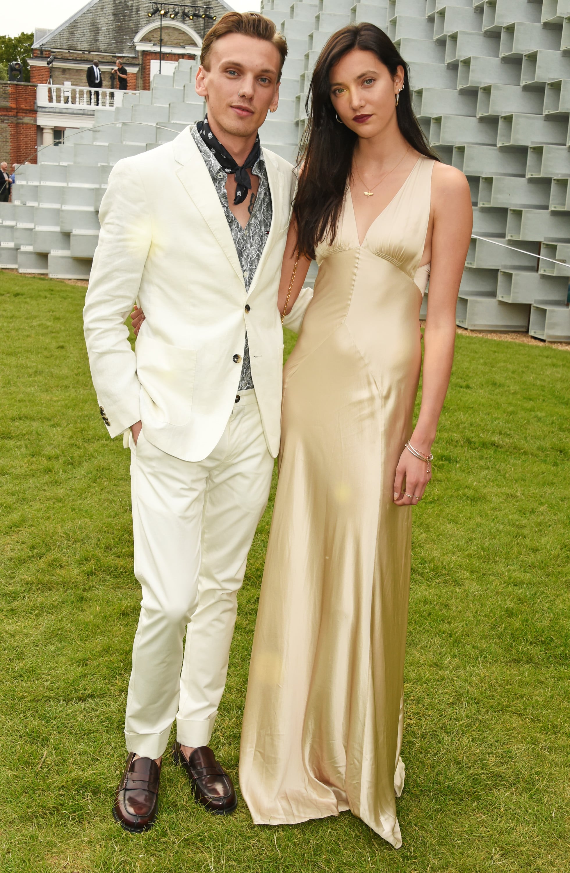 Jamie Campbell Bower And Bonnie Wright Wedding