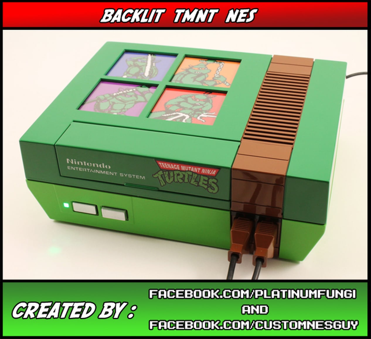 Custom Teenage Mutant Ninja Turtle Nintendo | PS Tech