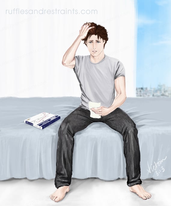 Fifty Shades of Grey Fan Art Ruffles and Restraints | PS Love